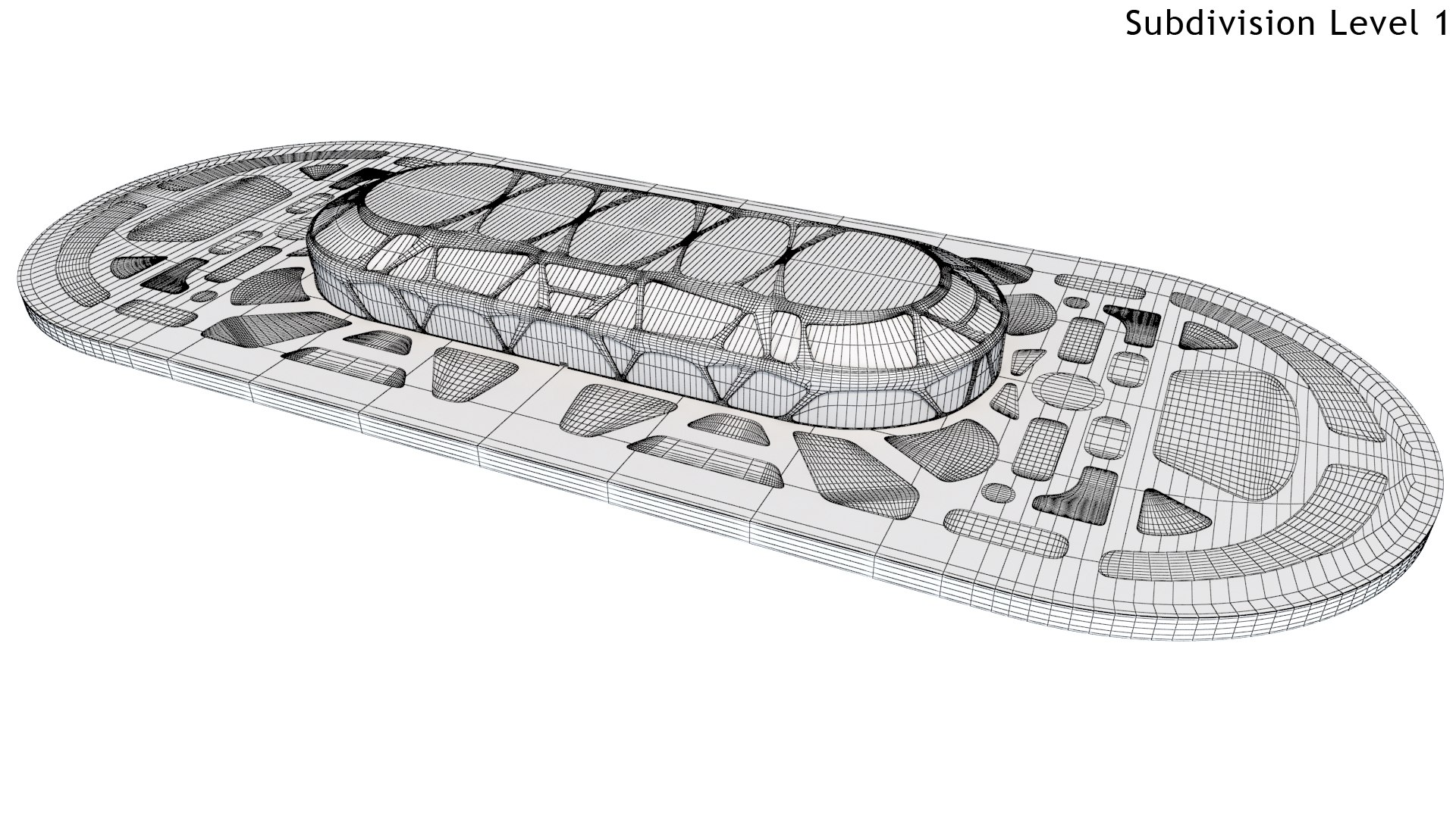 3D Sci-Fi Futuristic Car Dealership Model - TurboSquid 1952575