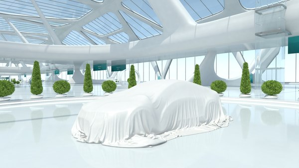 3D Sci-Fi Futuristic Car Dealership model - TurboSquid 1952575