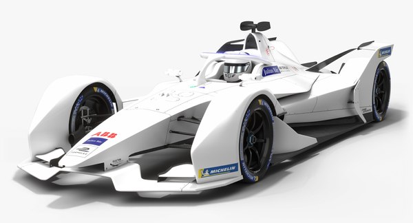 3D Spark STR05E Gen2 Formula E White Mockup 2022 - TurboSquid 1845372