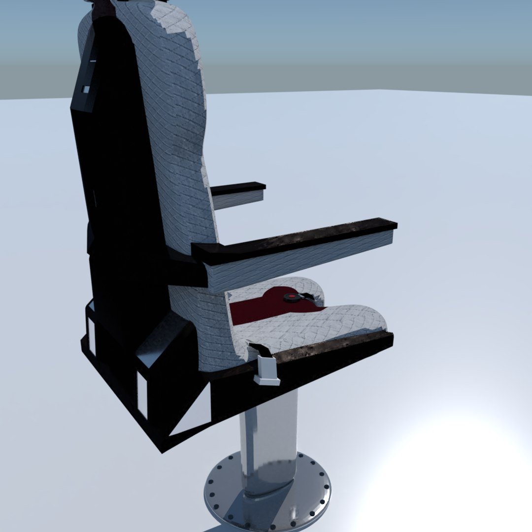Aircraft Pilot Seat 3D Model - TurboSquid 1361046