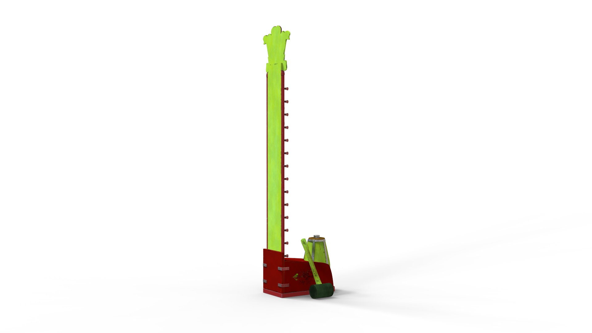 3D Fairground High Striker Model - TurboSquid 2276498