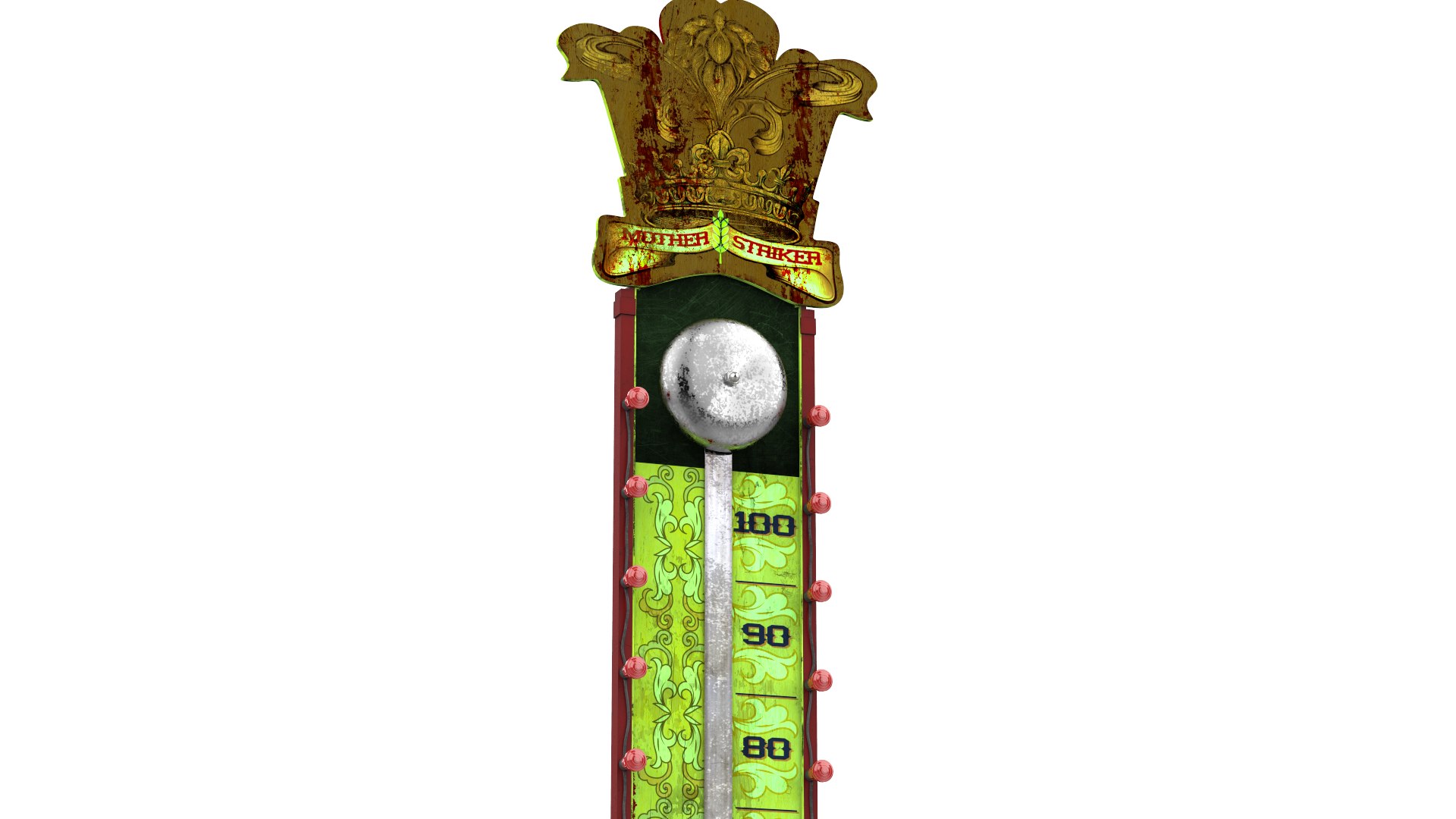 3D Fairground High Striker Model - TurboSquid 2276498