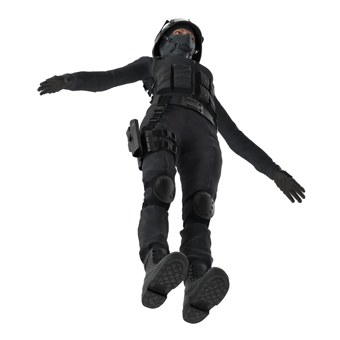 swat indian woman 2 obj