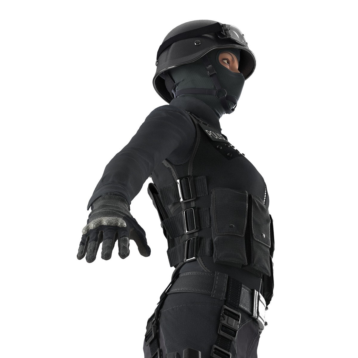 swat indian woman 2 obj