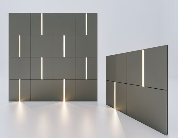 modelo 3d 3d wall panel - TurboSquid 2083066