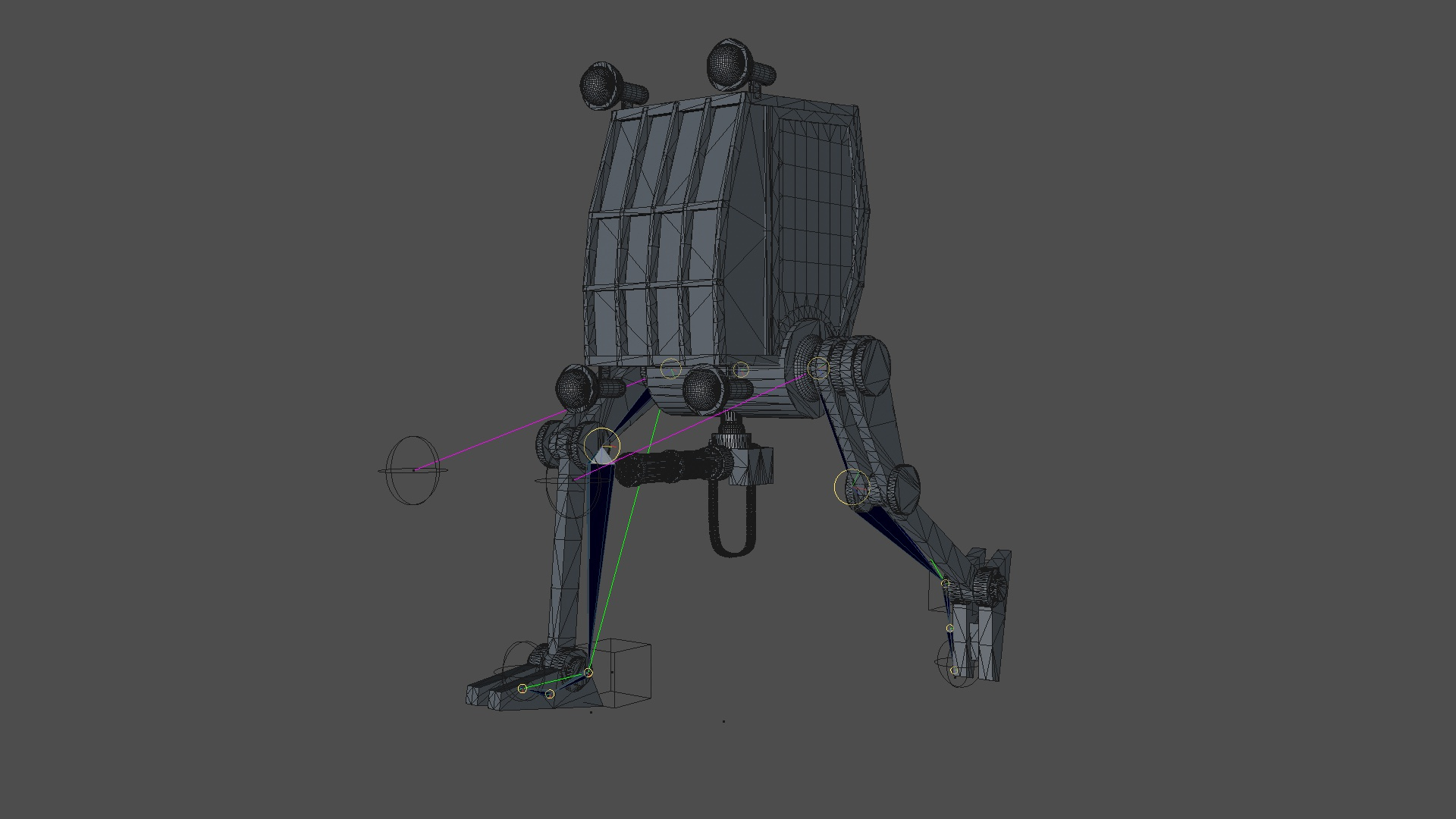 2 MECHA WALKER RIGGED AND ANIMATED WALKING RUNNING model - TurboSquid ...