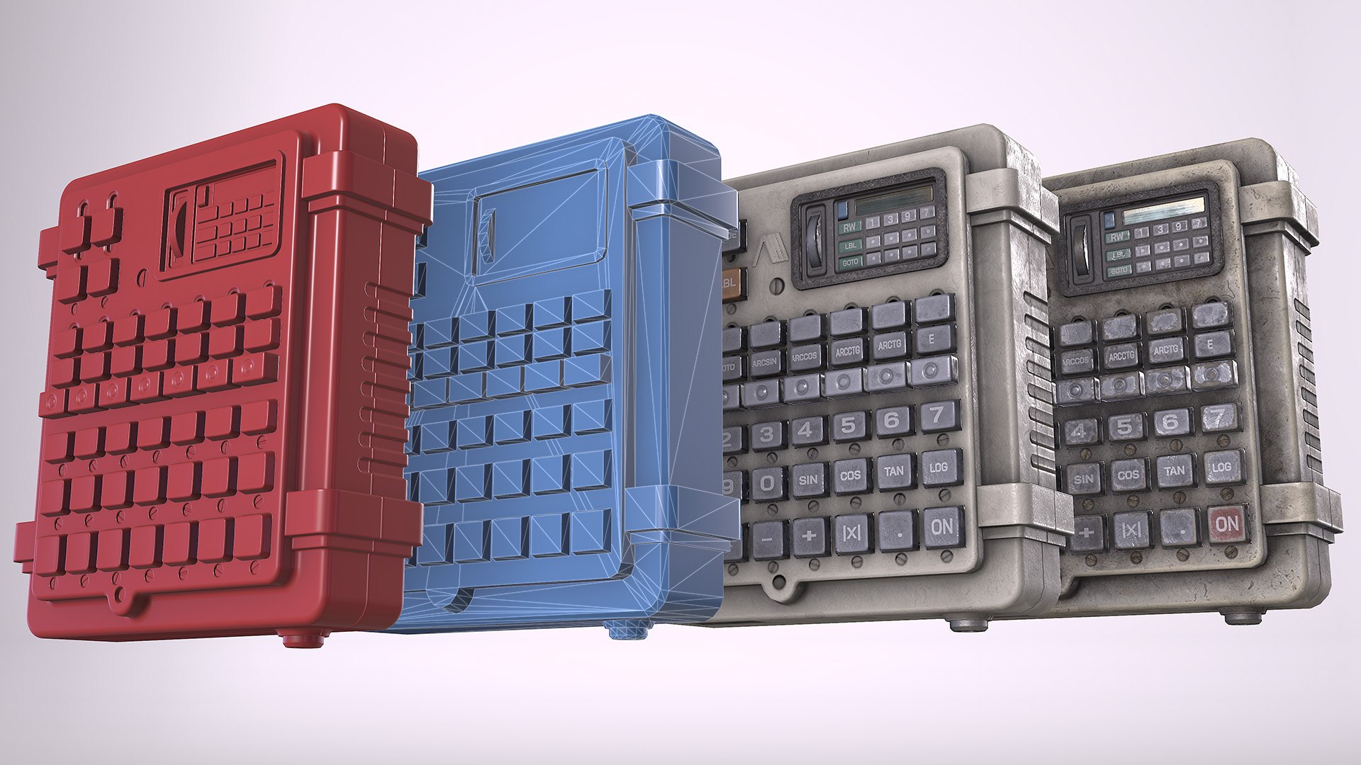 3D Calculator Vol 1 L2 Model - TurboSquid 2171003