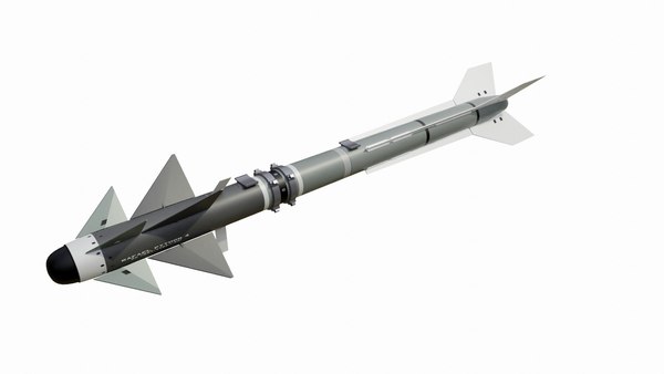 rafael python 5 air missile 3d model