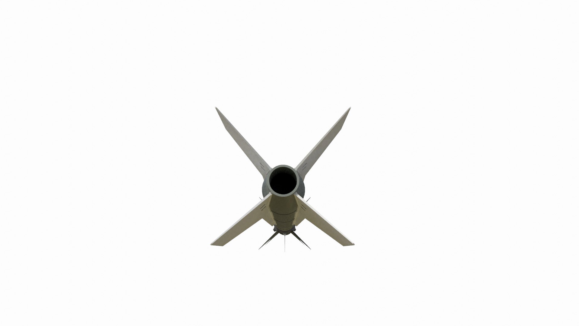 Rafael Python 5 Air Missile 3d Model
