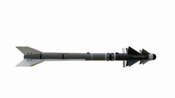 rafael python 5 air missile 3d model
