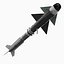 Rafael Python 5 Air Missile 3d Model