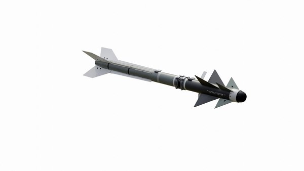 rafael python 5 air missile 3d model