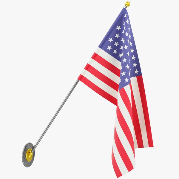 American Flag V2 3D model - TurboSquid 1876785
