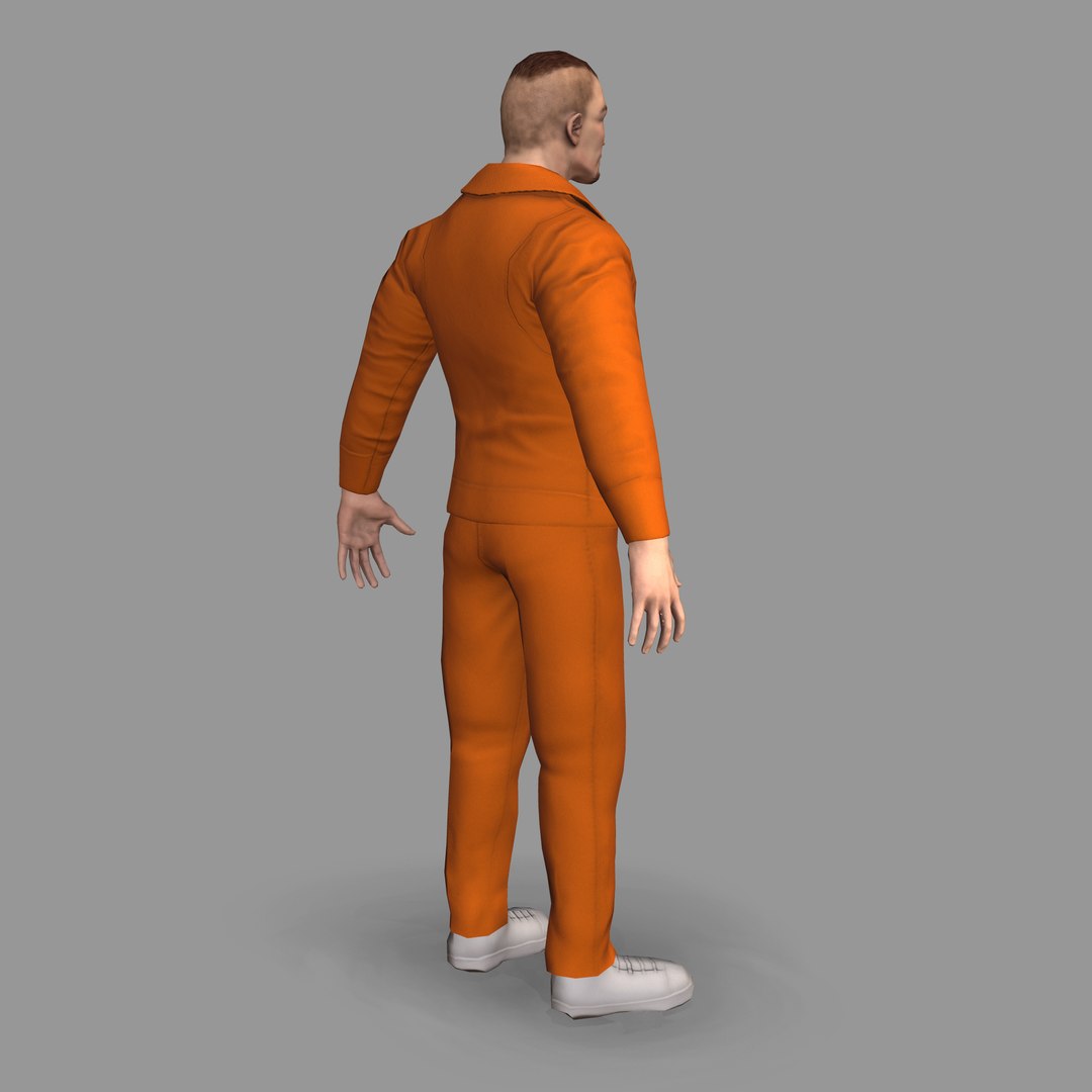 3D Model Modeled Prisoner - TurboSquid 1288363