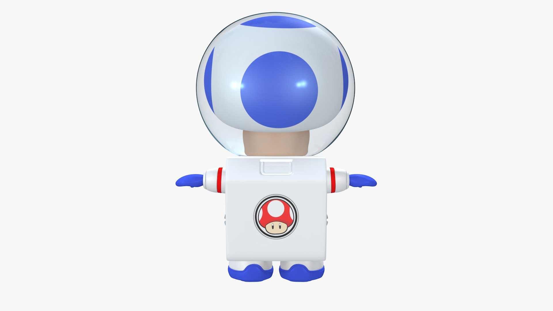 Space Toad Character 8K - Super Mario Assets 3D Model - TurboSquid 1723074