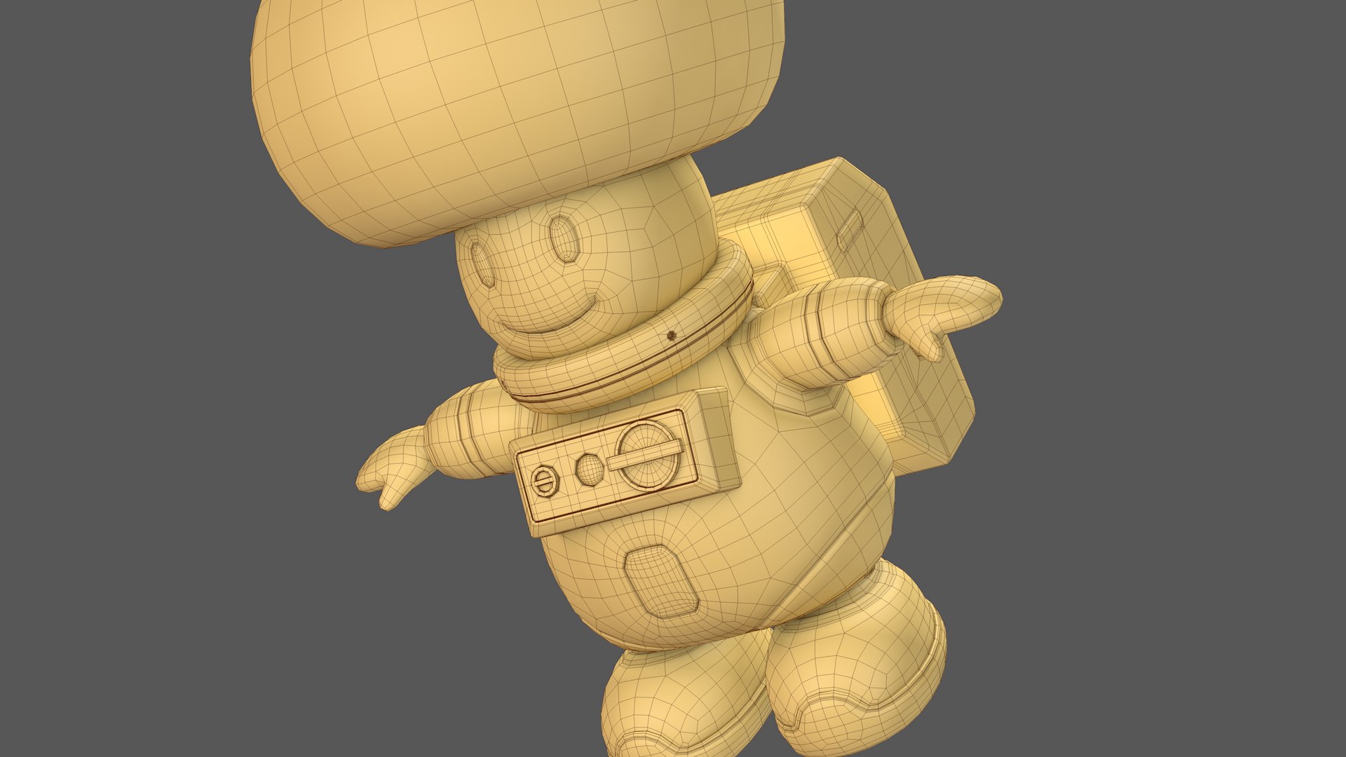 Space Toad Character 8K - Super Mario Assets 3D Model - TurboSquid 1723074