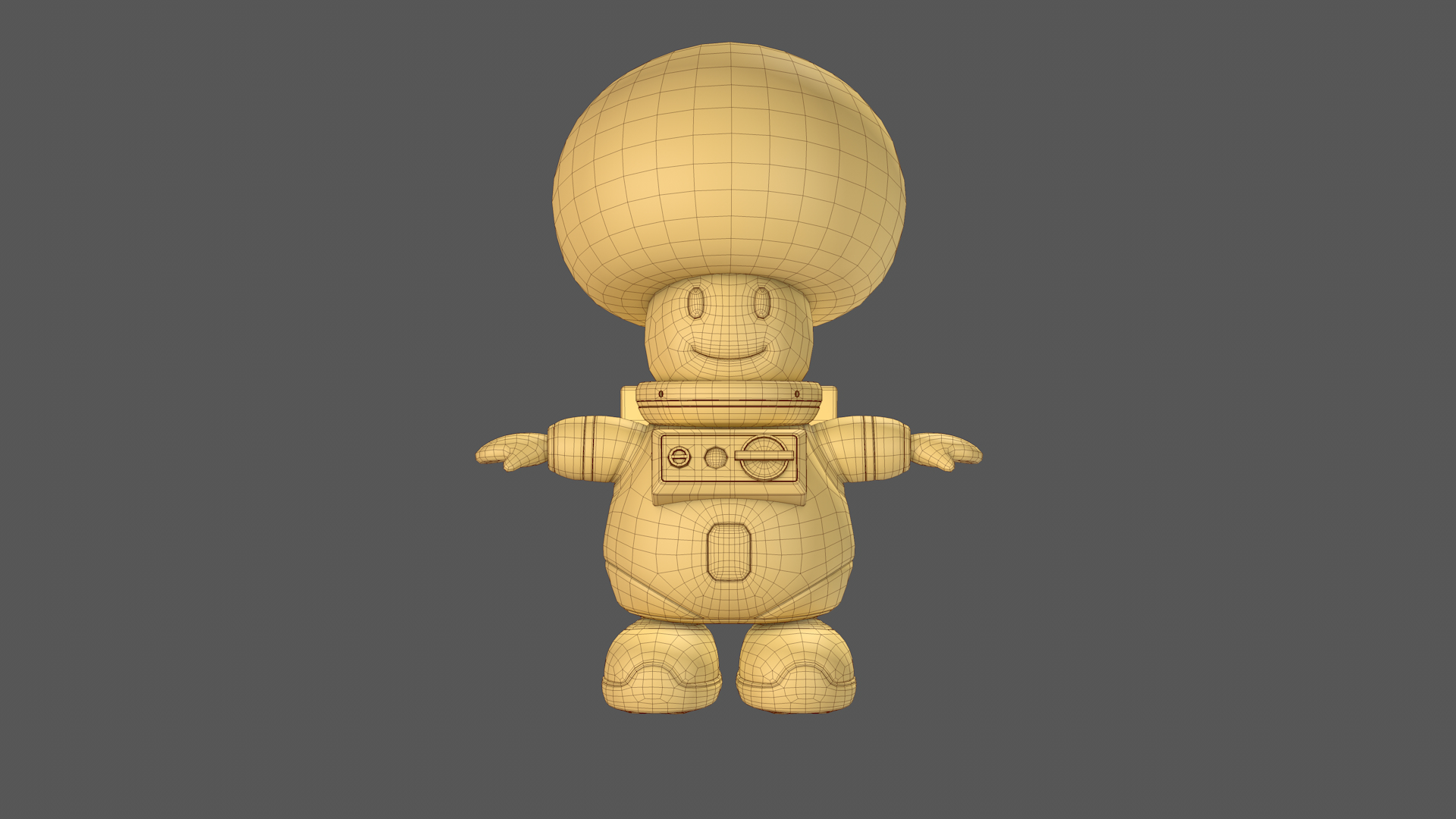 Space Toad Character 8K - Super Mario Assets 3D Model - TurboSquid 1723074
