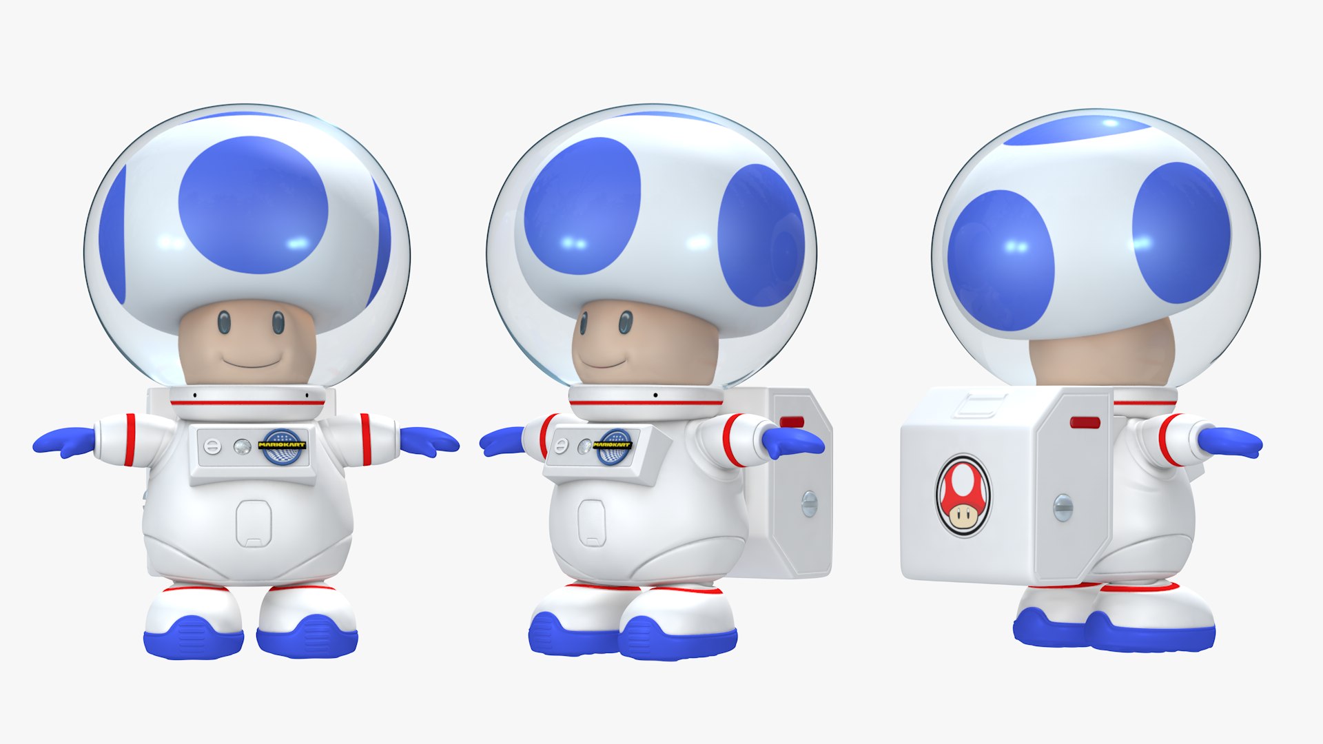Space Toad Character 8K - Super Mario Assets 3D Model - TurboSquid 1723074