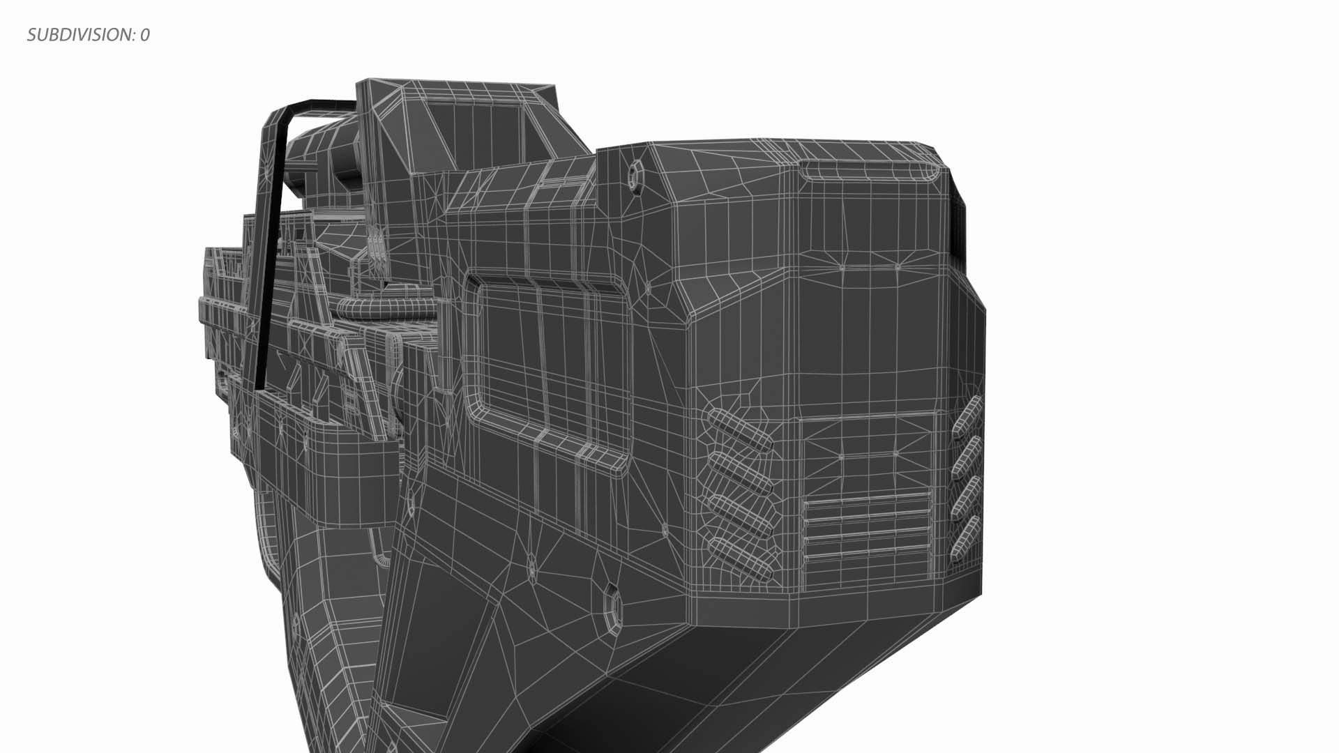 Scifi laser gun 3D model - TurboSquid 1703122