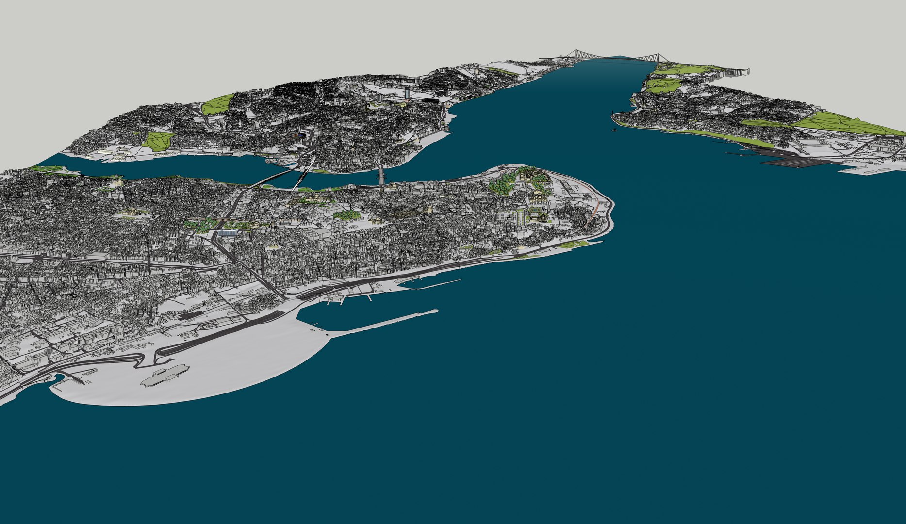 3D Istanbul Partial Model - TurboSquid 1961371