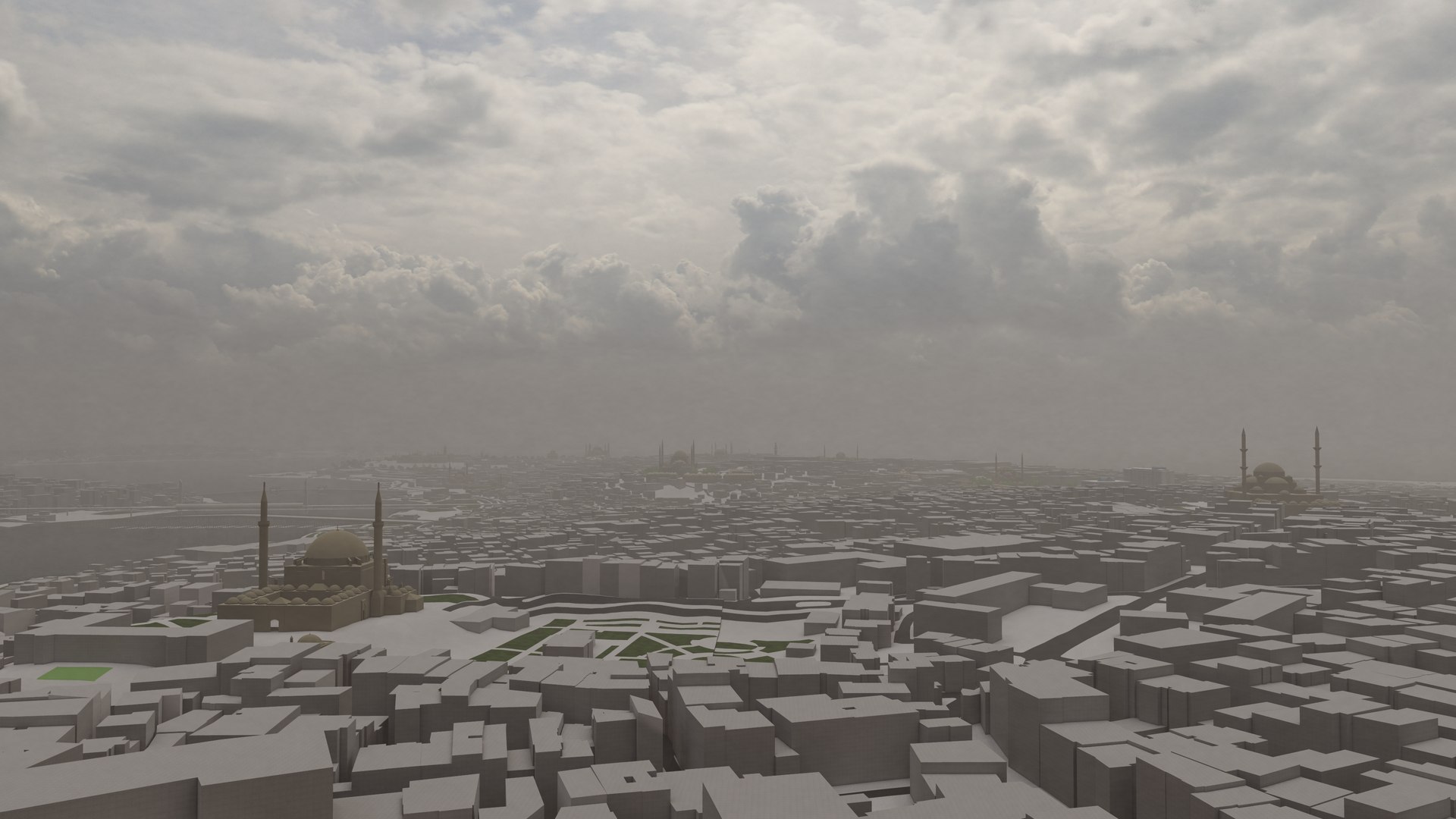 3D Istanbul Partial Model - TurboSquid 1961371