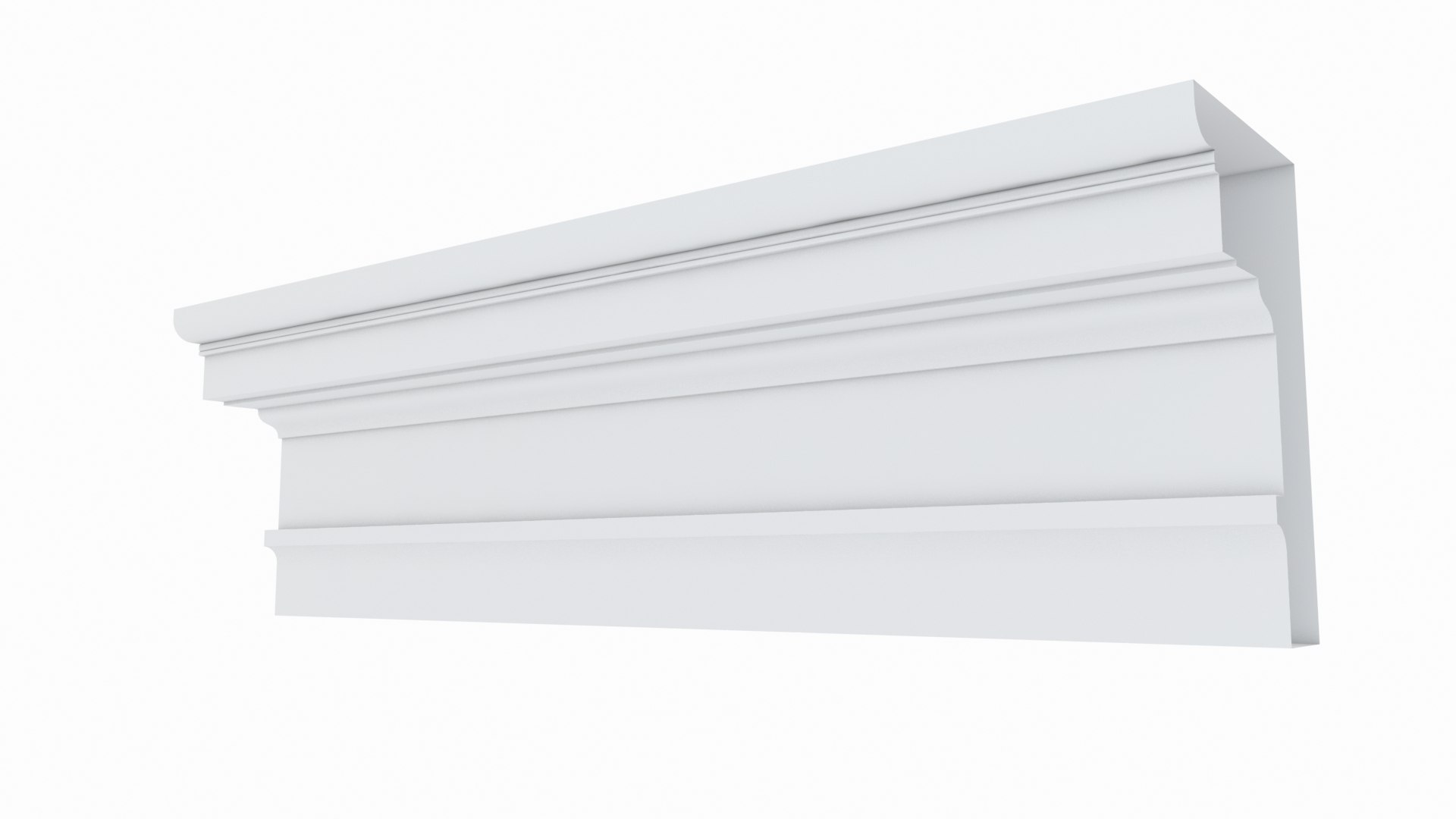 Cornice 169 Straight 3D - TurboSquid 2030717
