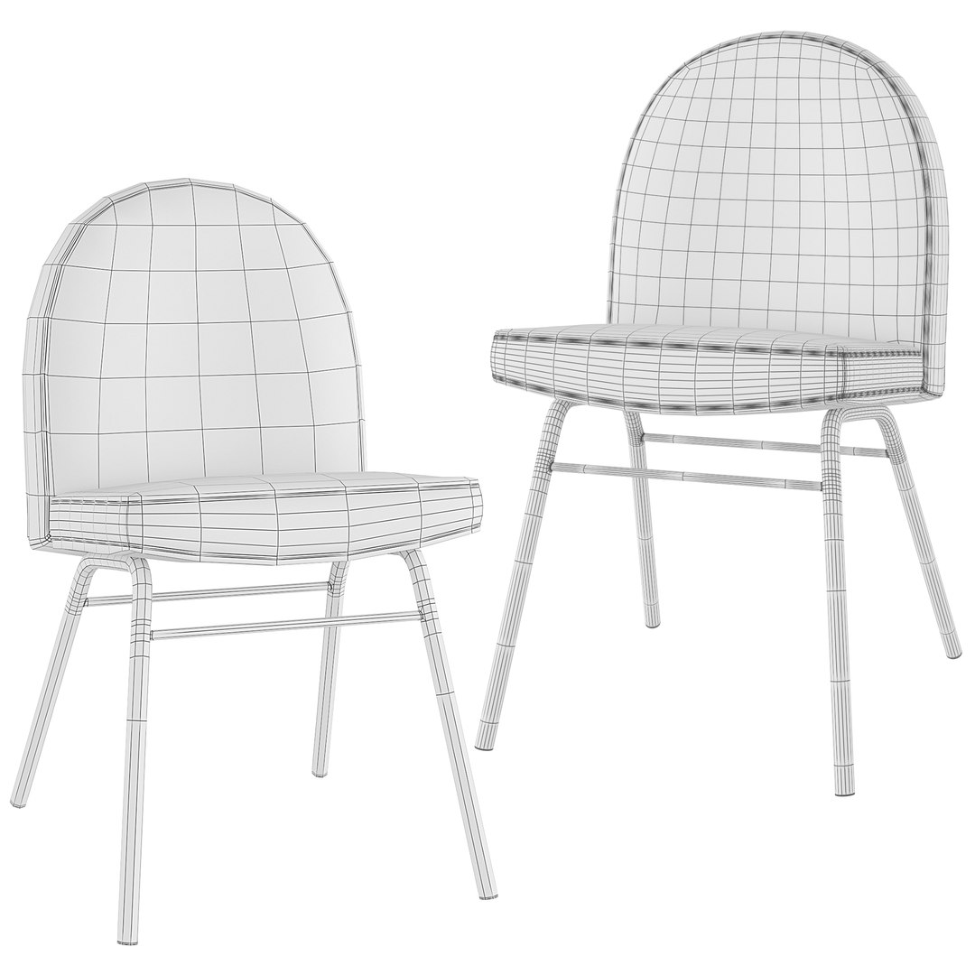 3D Chair Louise - TurboSquid 2071226