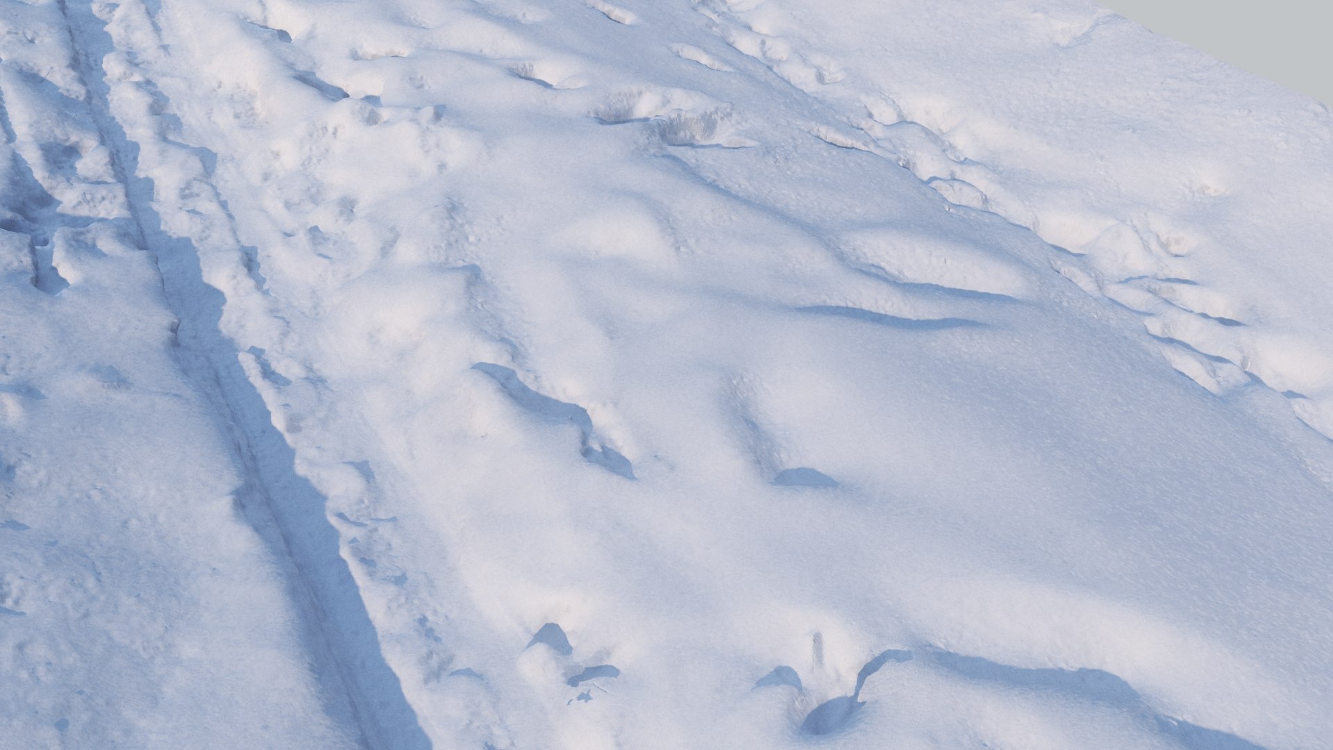 Snow Road 053 3D Model - TurboSquid 2144884