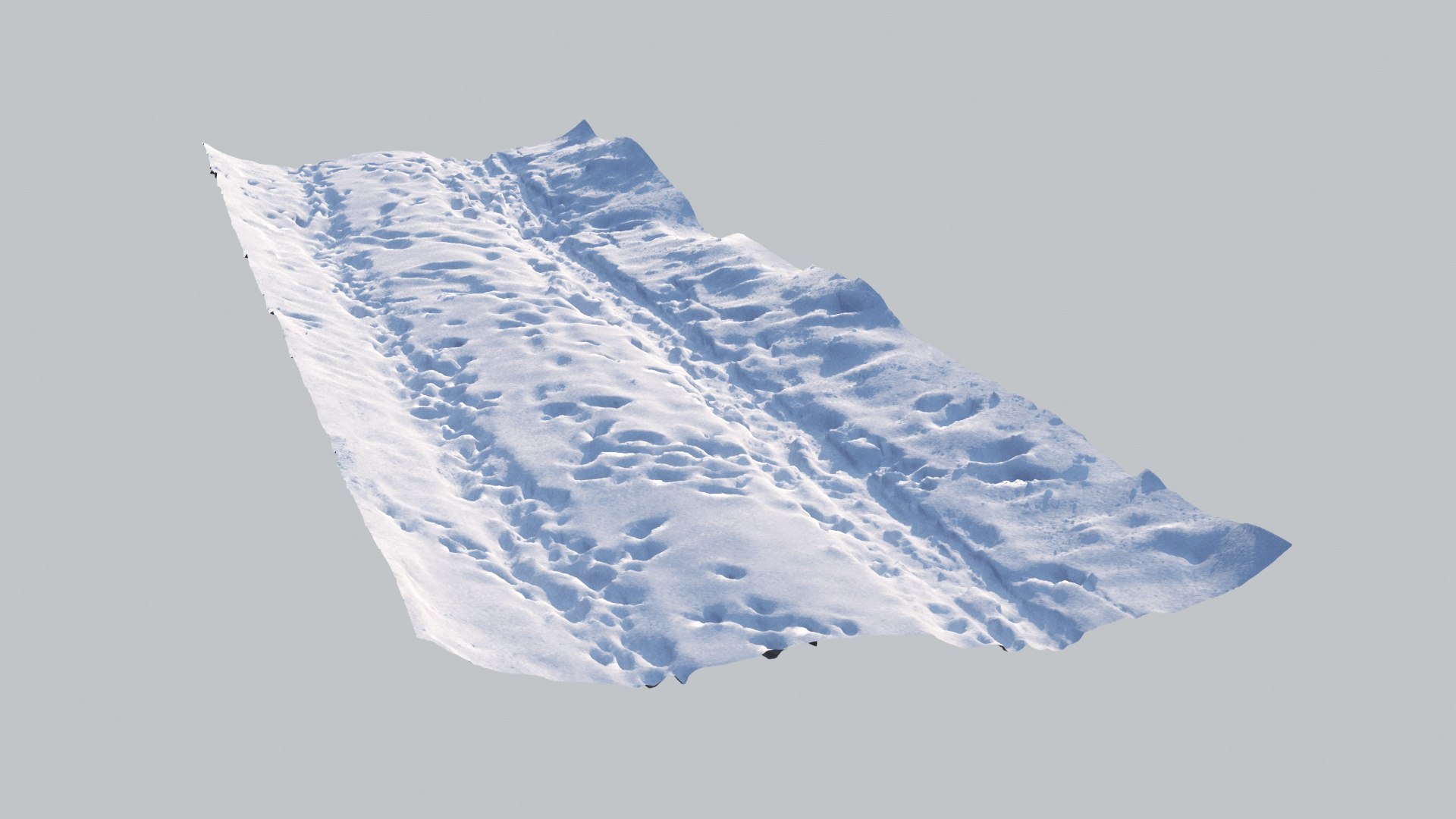 Snow Road 053 3D Model - TurboSquid 2144884