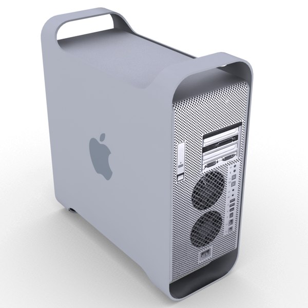 3d model of power mac g5