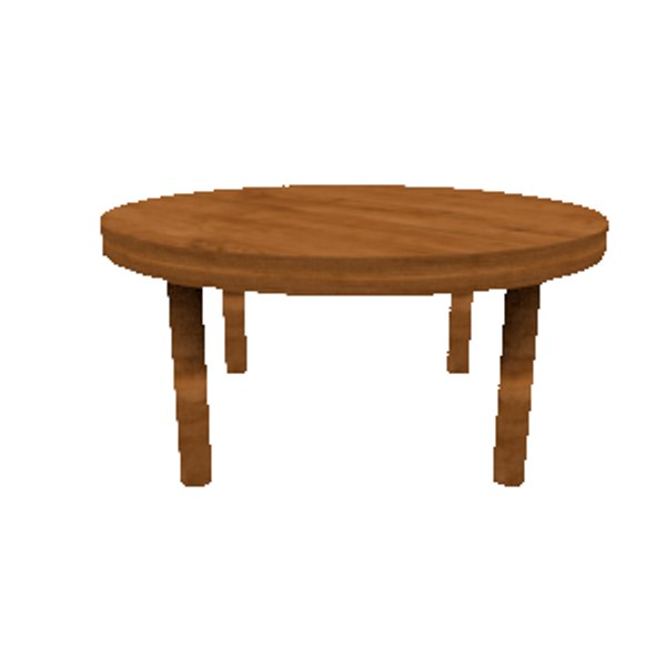 version table 3d model