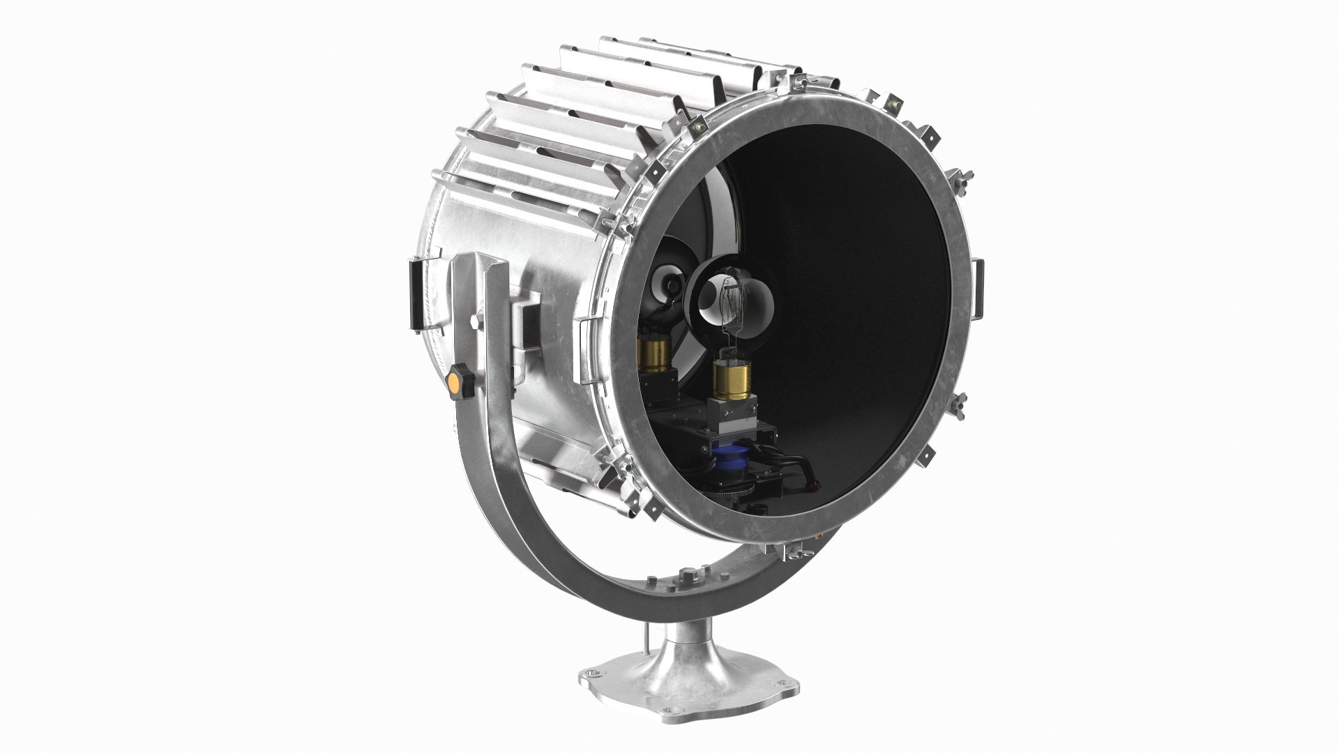 Salvaged Vintage Suez Canal Searchlight Model - TurboSquid 1959634