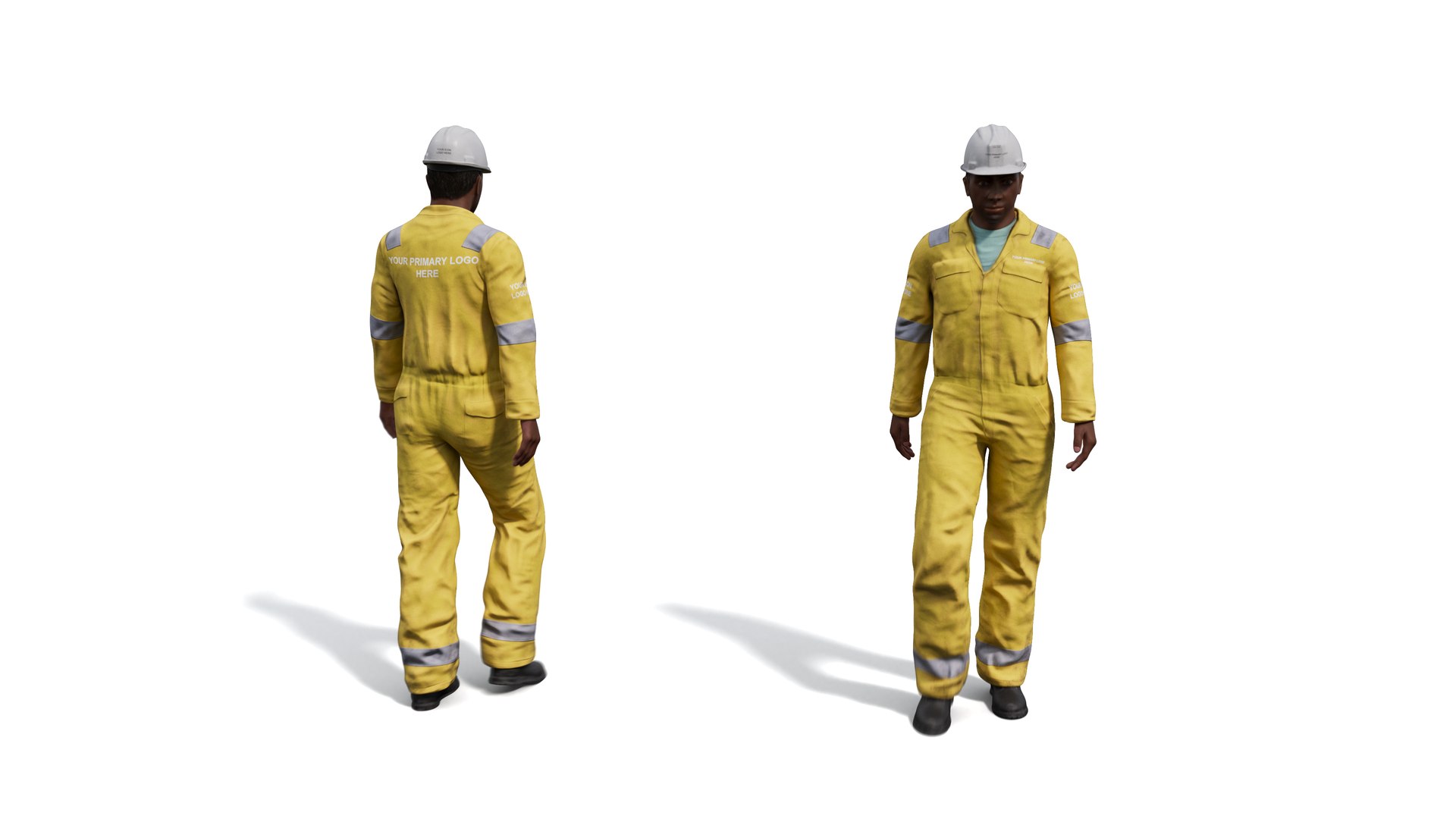3D Animated Offshore Worker - 25 Unique Looks - TurboSquid 2290110
