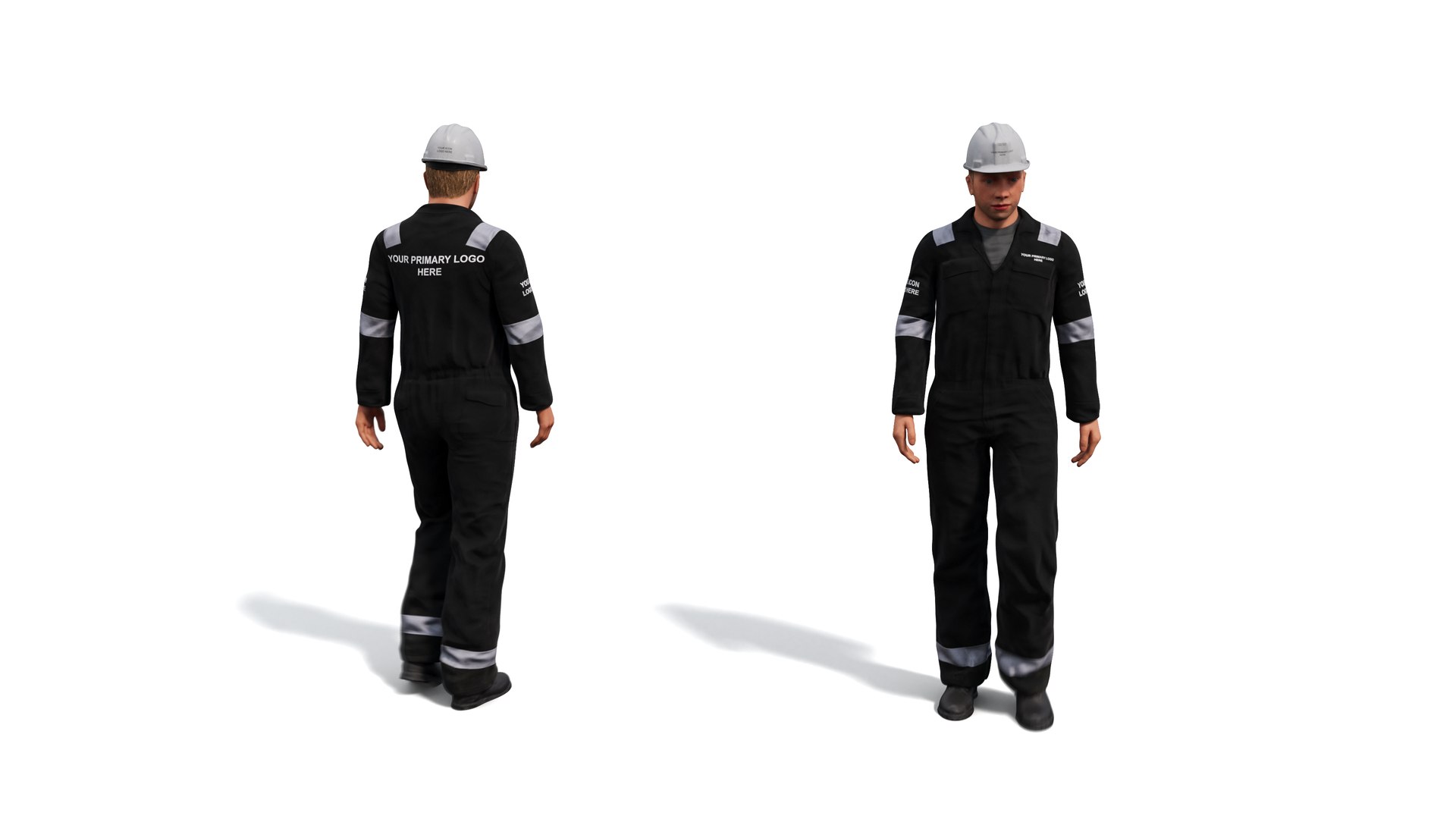 3D Animated Offshore Worker - 25 Unique Looks - TurboSquid 2290110