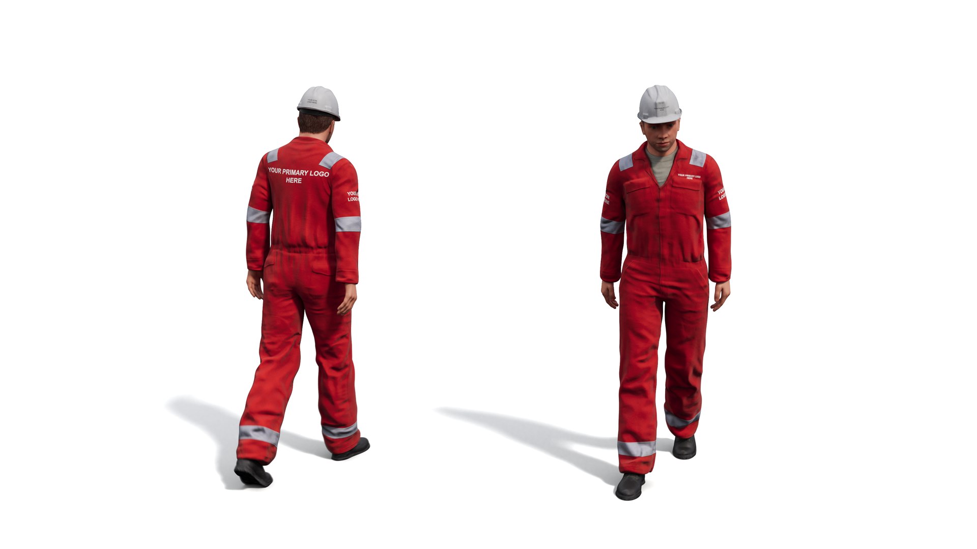 3D Animated Offshore Worker - 25 Unique Looks - TurboSquid 2290110
