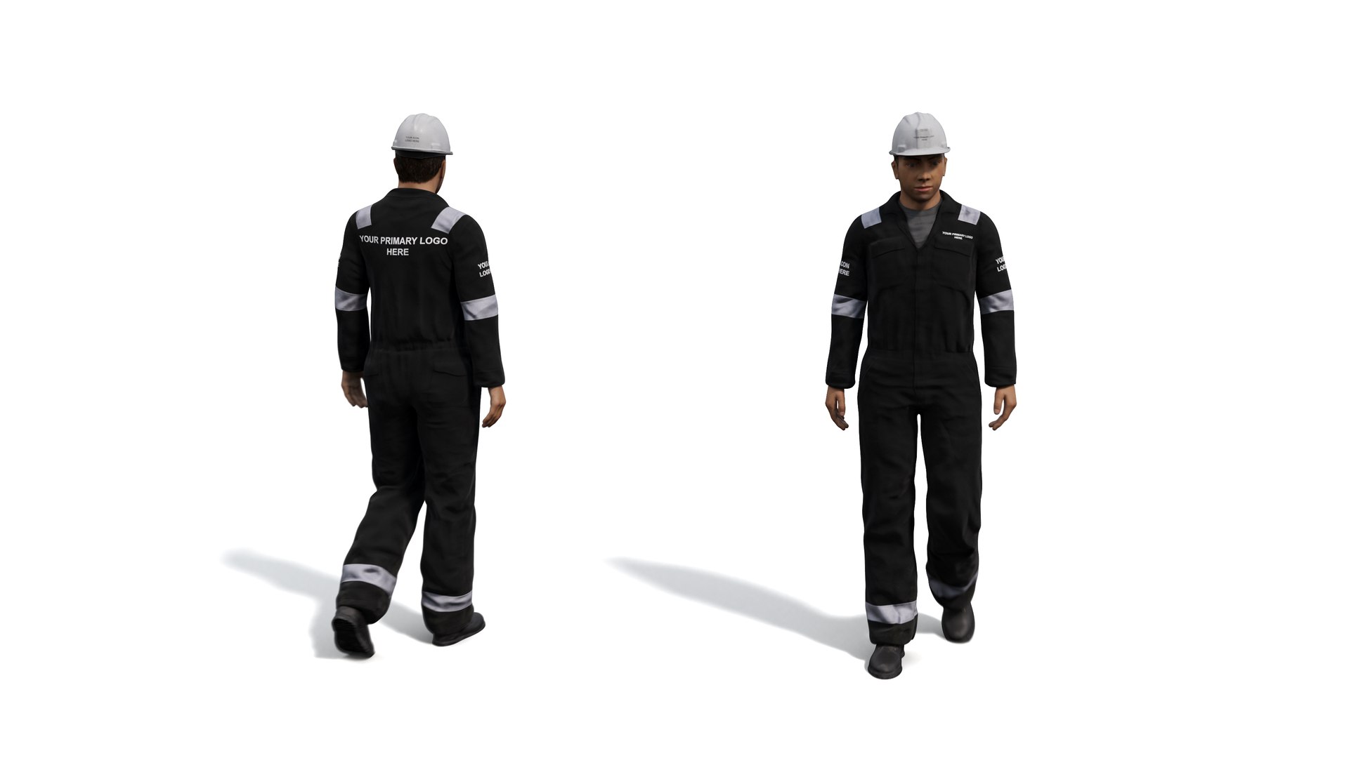 3D Animated Offshore Worker - 25 Unique Looks - TurboSquid 2290110