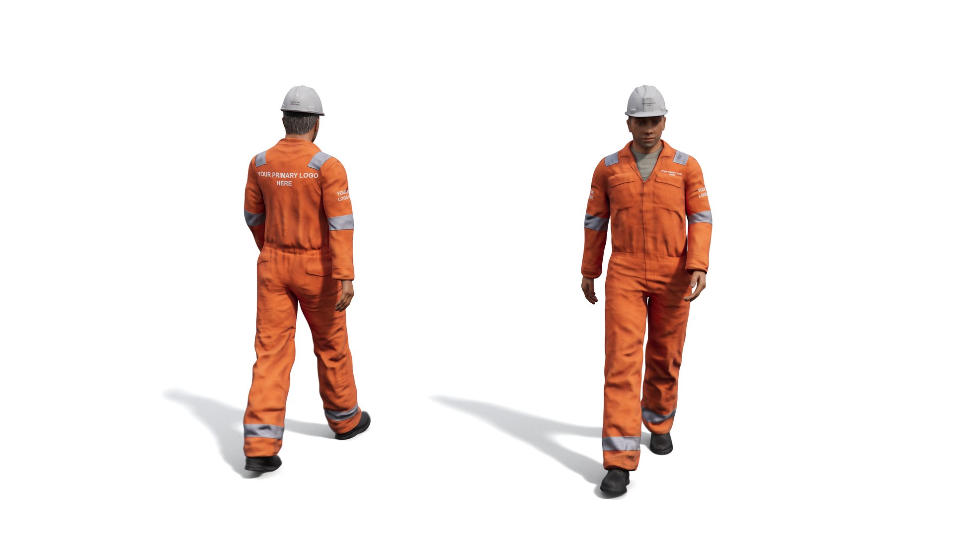 3D Animated Offshore Worker - 25 Unique Looks - TurboSquid 2290110