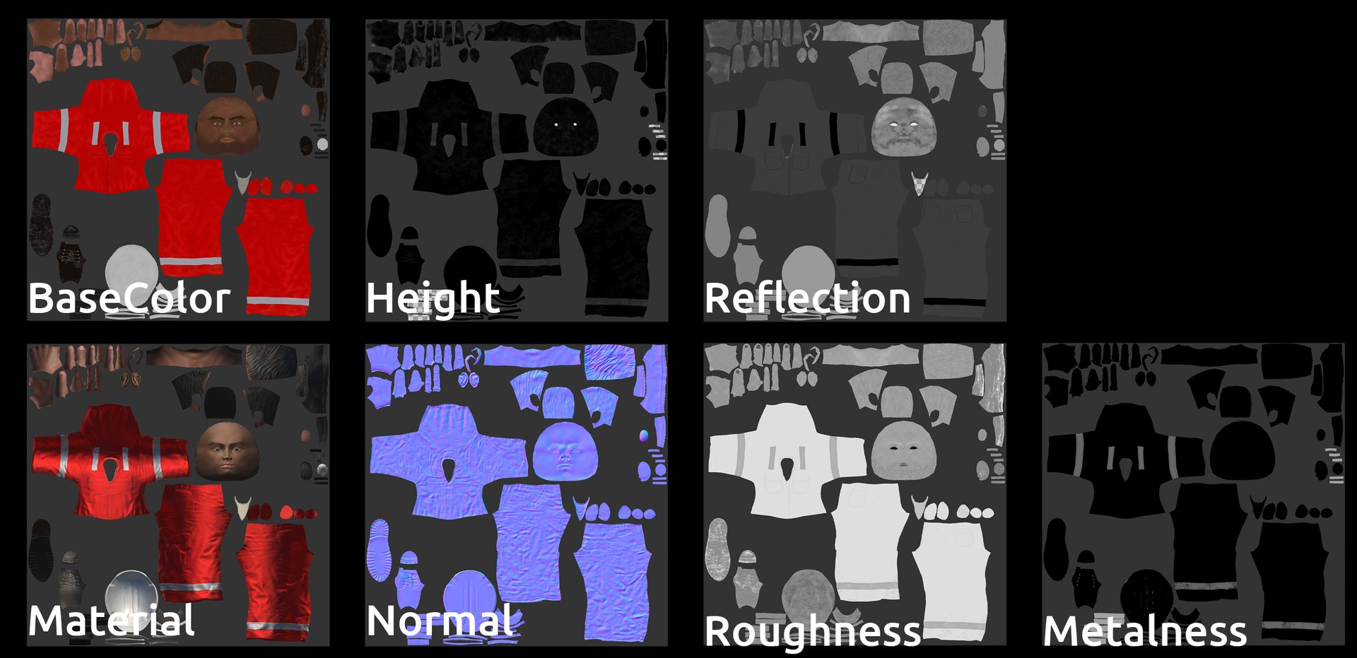 3D Offshore Worker - Mocap - Walk Forward Normal A - TurboSquid 2290110