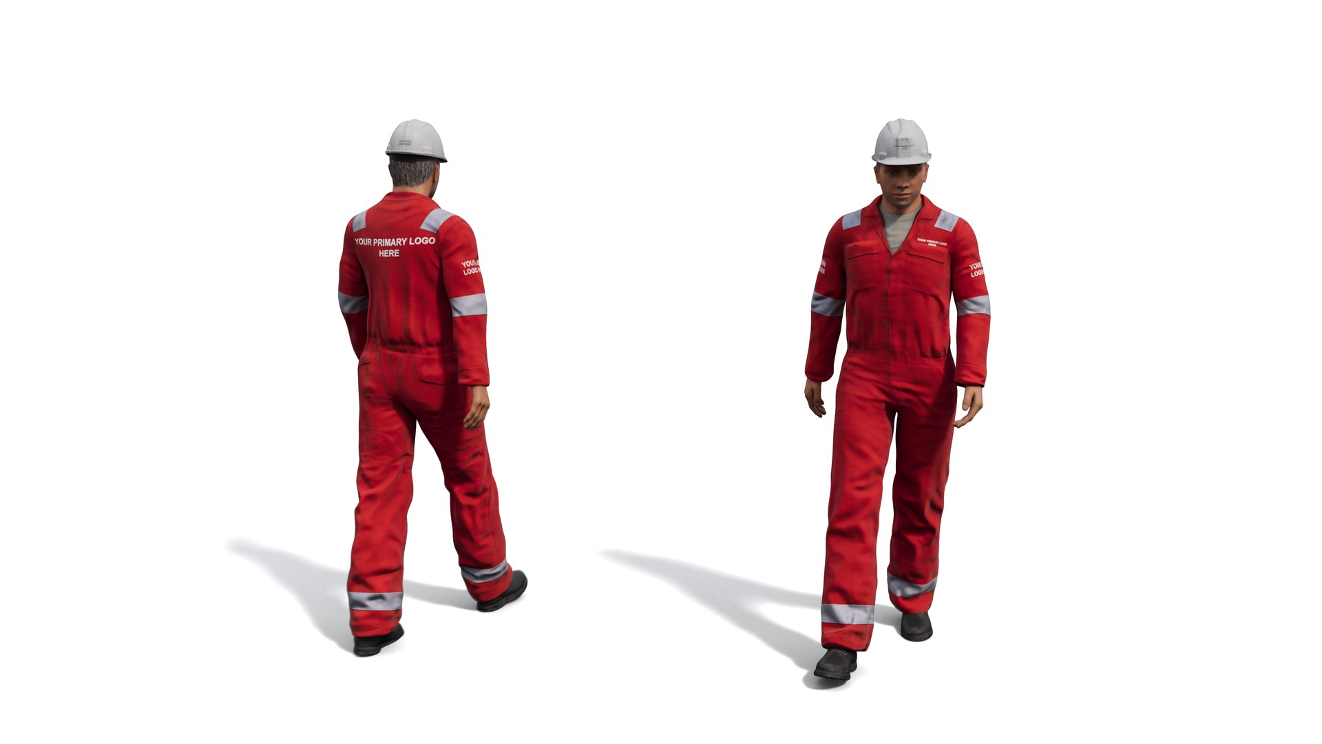 3D Animated Offshore Worker - 25 Unique Looks - TurboSquid 2290110