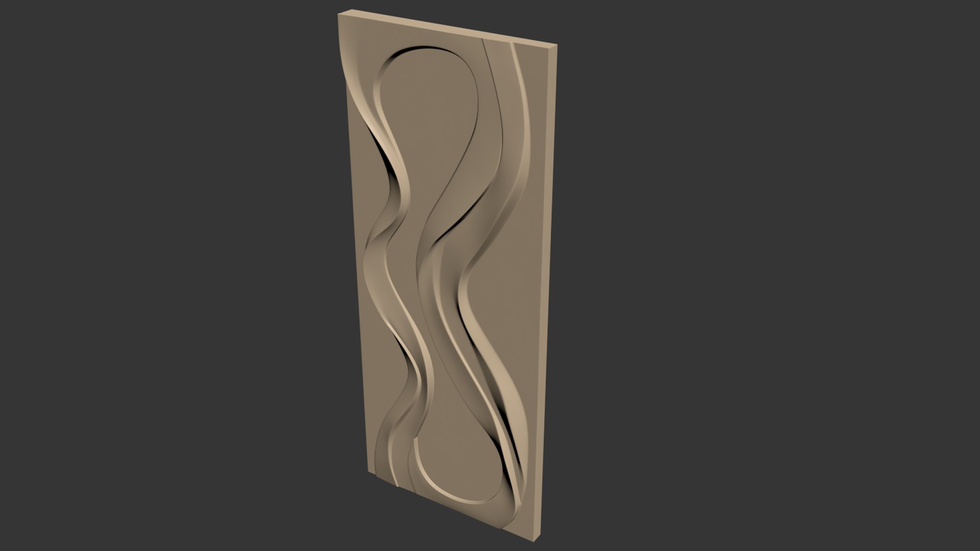 3D Vertical Textured Line Wall Art - TurboSquid 2274103