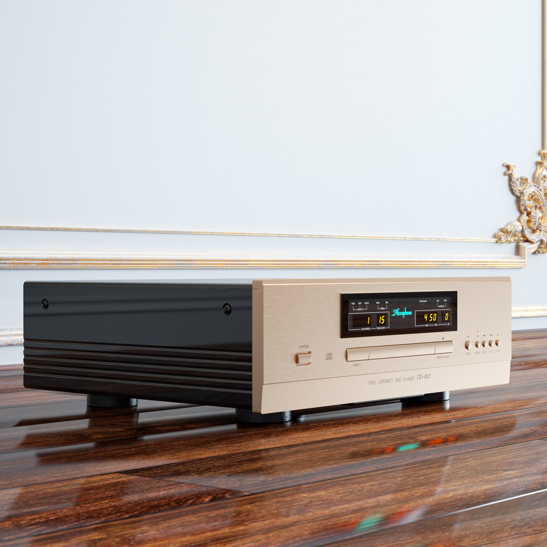 3D Accuphase DP-450 Model - TurboSquid 2018456
