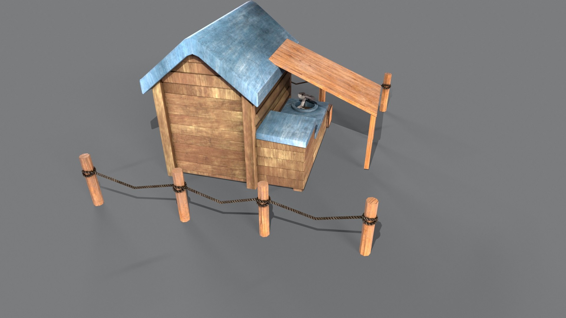 3D Pet House - TurboSquid 2182025