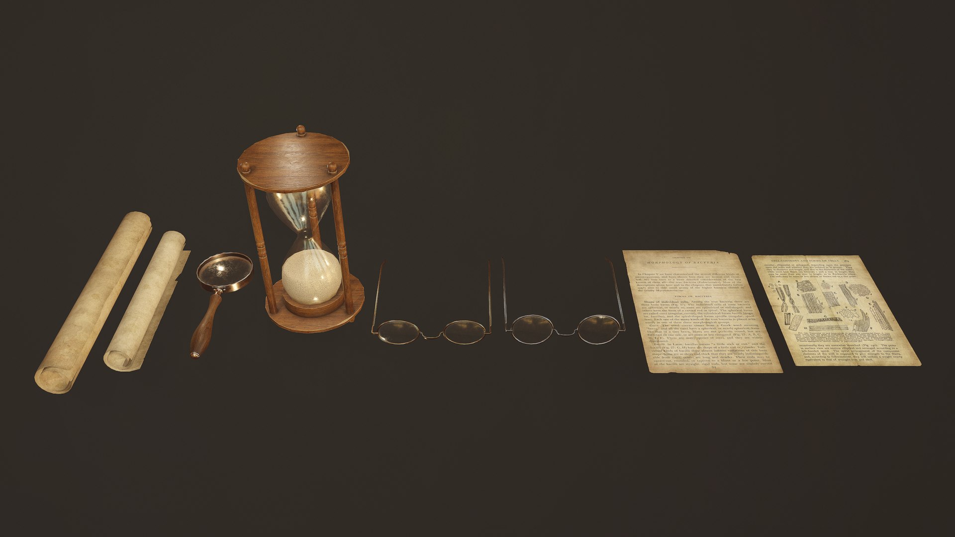3D Victorian Props Set - PBR Game Ready - TurboSquid 1803689