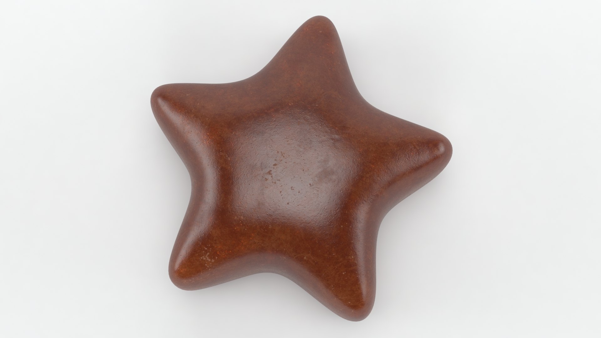 3D Star Shaped Chocolate - TurboSquid 1831674