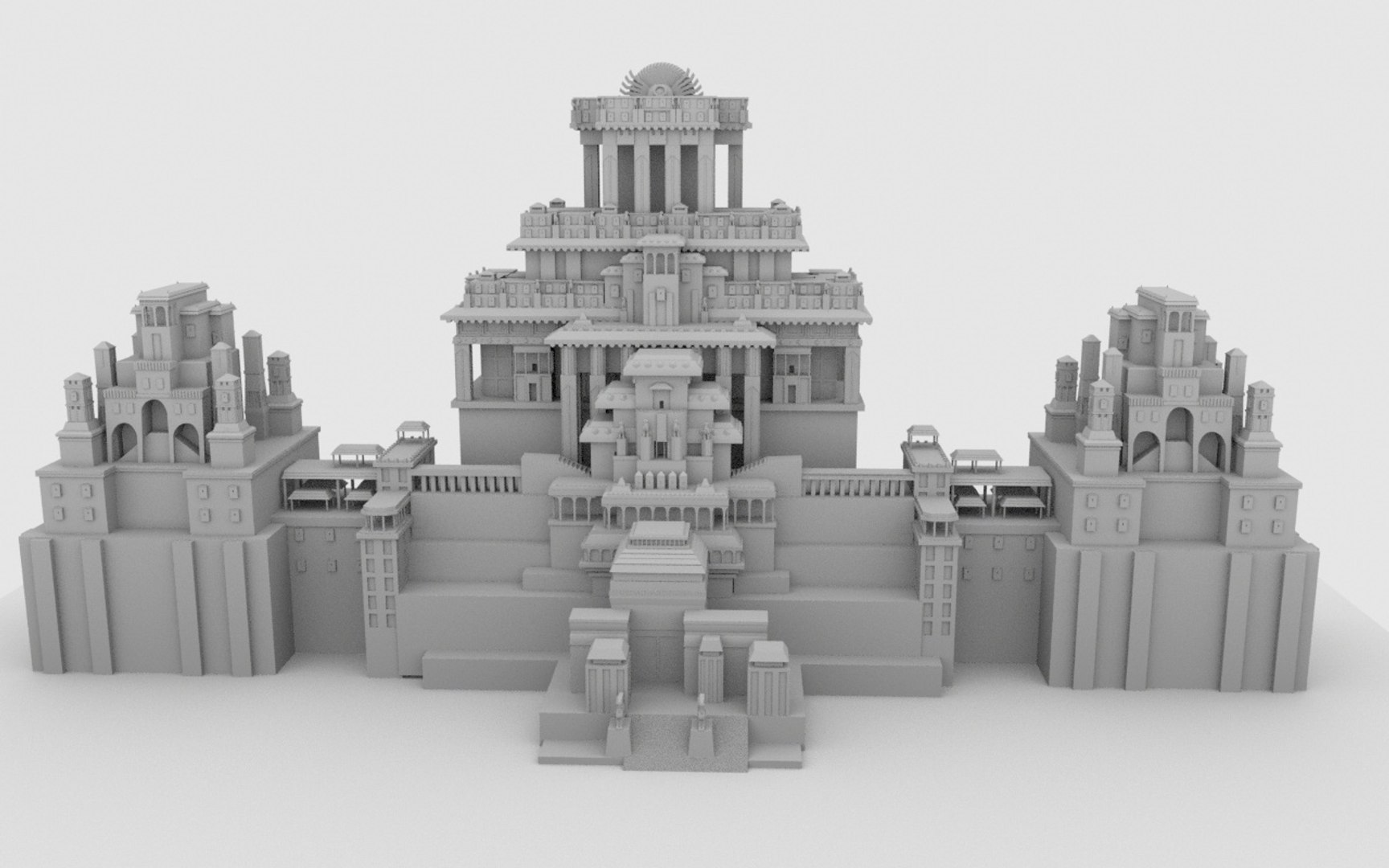 Mahishmati Palace 3D - TurboSquid 1470297
