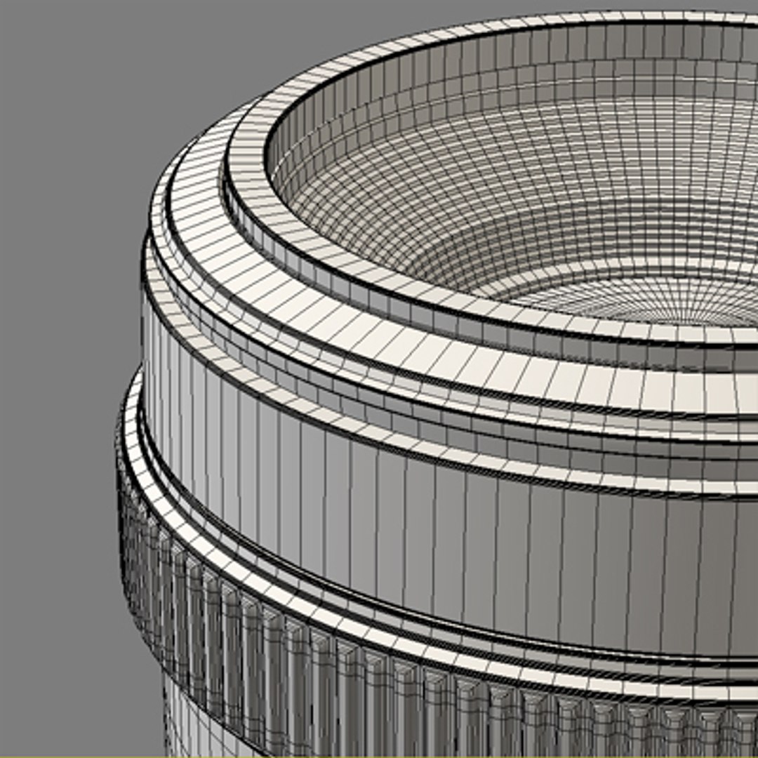 50mm Lense - 3d Model