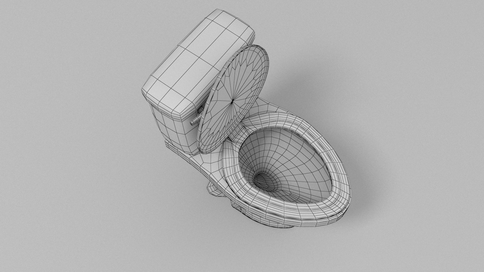 Toilet Model - TurboSquid 1294424