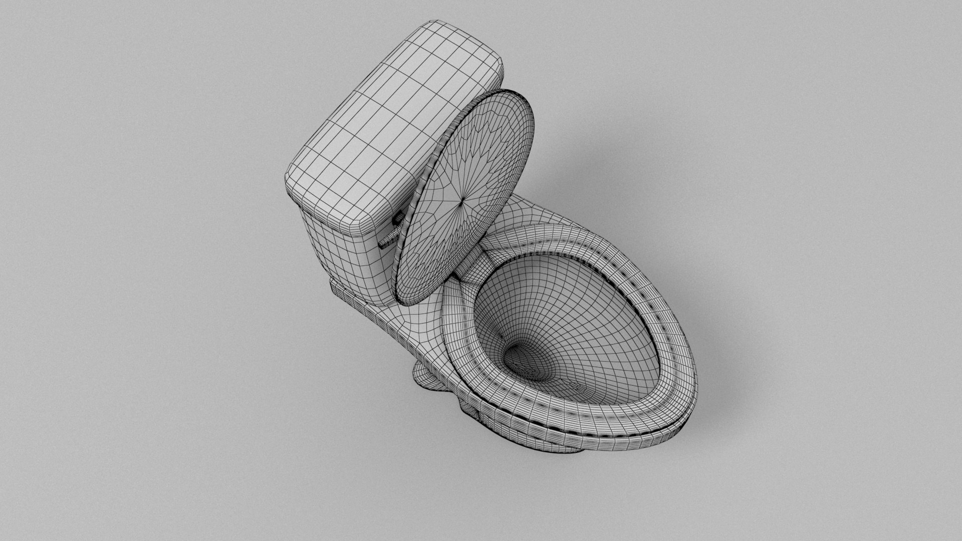 Toilet Model - TurboSquid 1294424