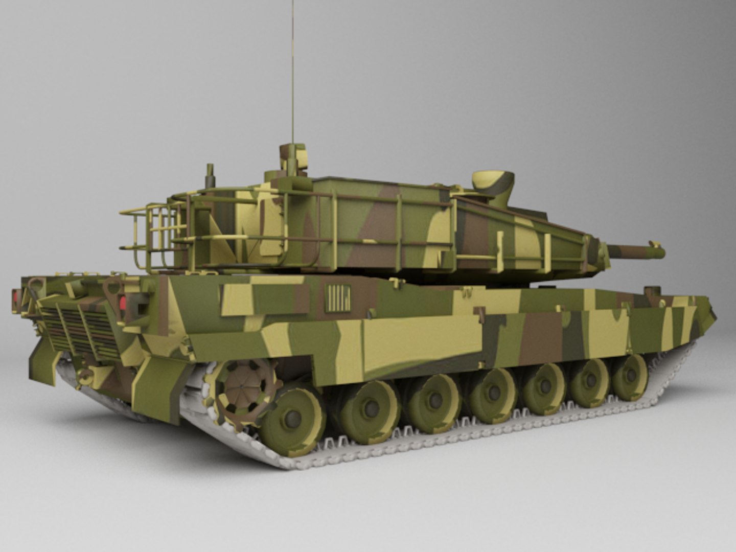 T military tank 3D - TurboSquid 1330960