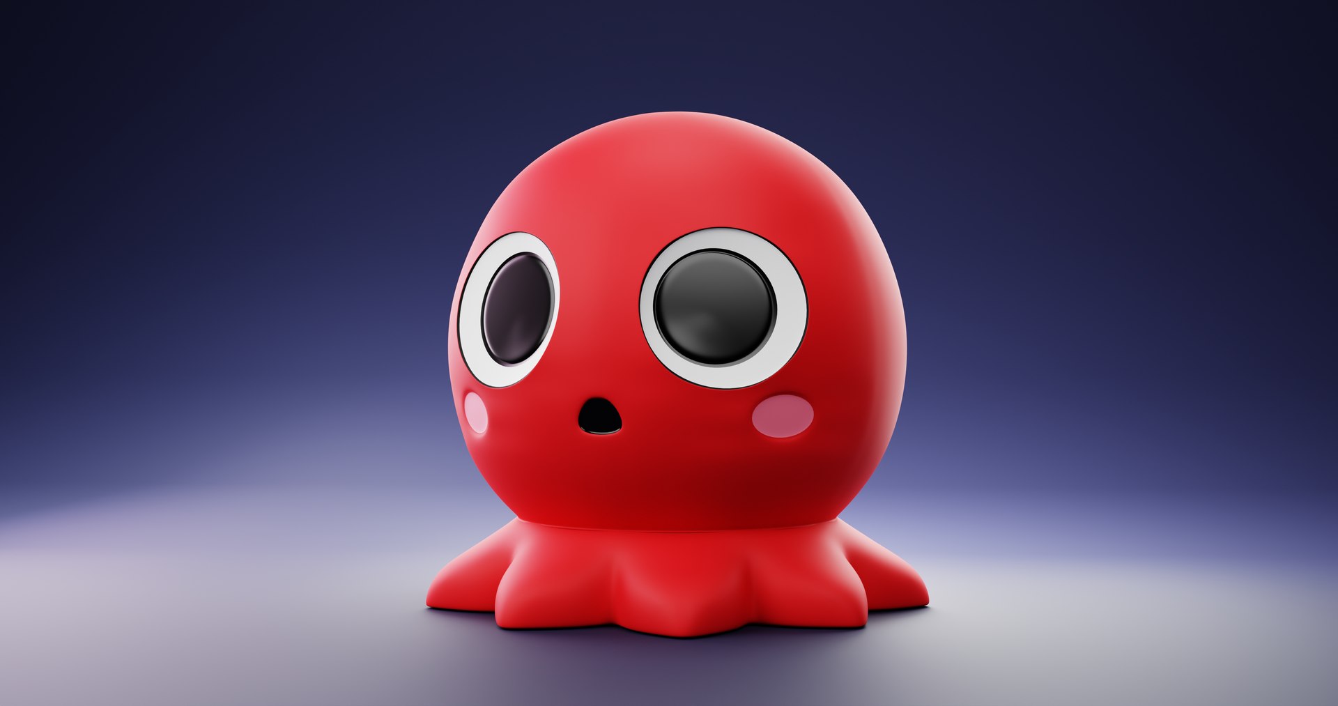 Cute Octopus Plush Toy 3D Model - TurboSquid 2038128